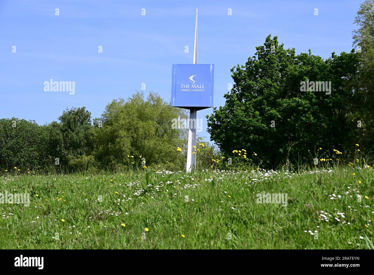 Sign At The Mall Shopping Centre At Cribbs Causeway On The Outskirts Of