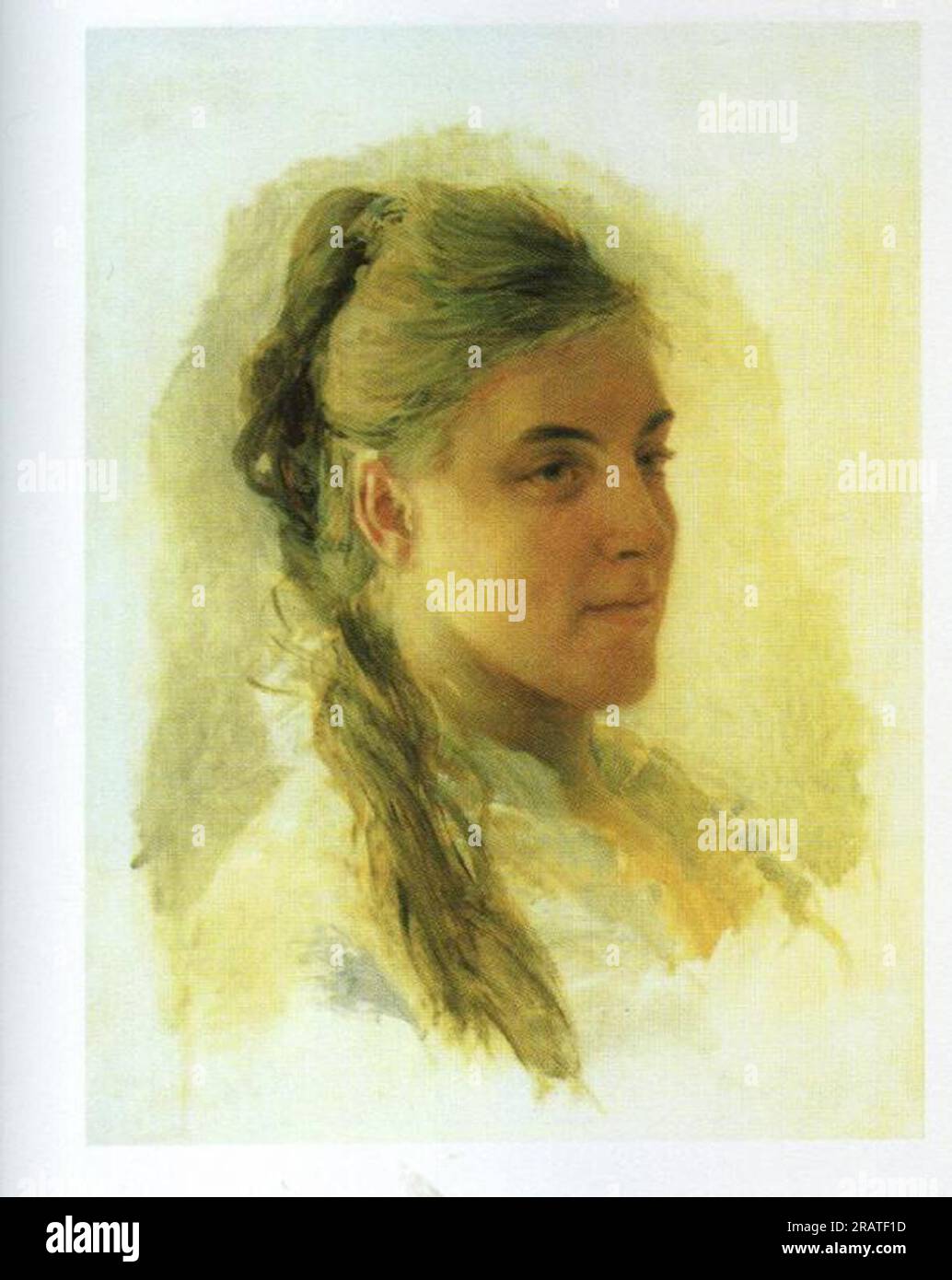 Katerina Ivanovna Zabello by Nikolai Ge Stock Photo - Alamy