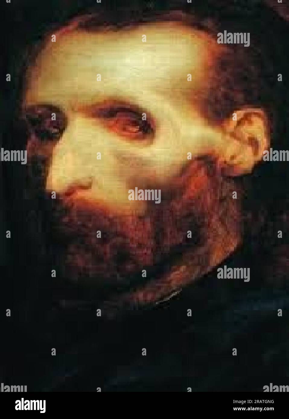 Self-Portrait as a dying man 1824; Paris, France by Théodore Géricault ...