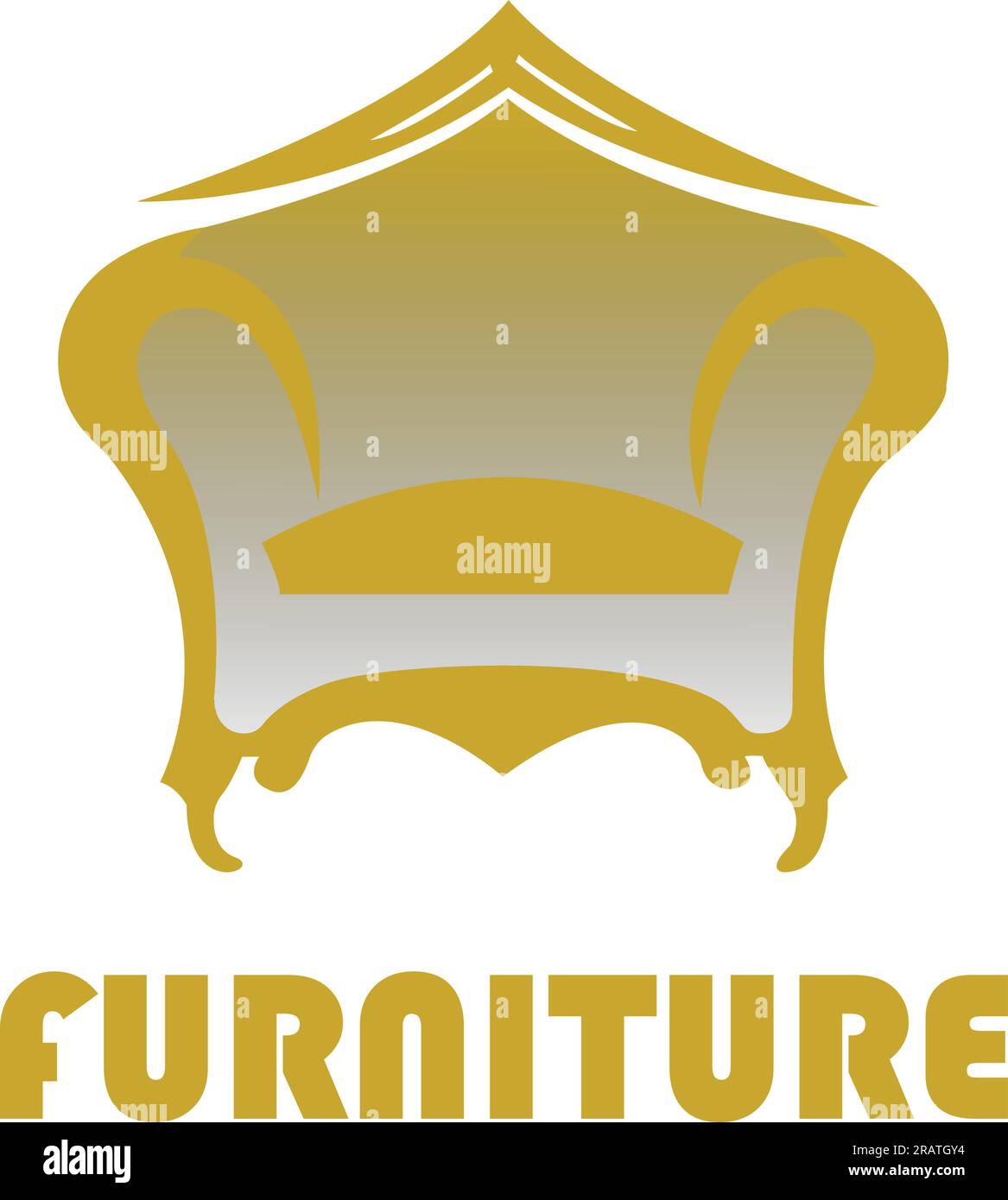 Introducing our elegant furniture sofa logo vector file, designed to ...