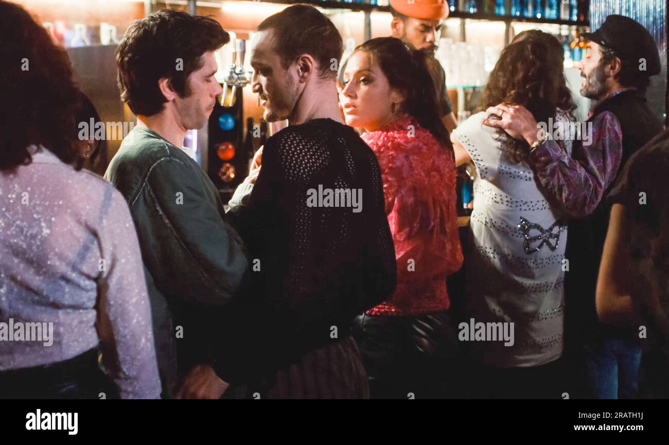 France. Adele Exarchopoulos , Franz Rogowski and Ben Whishaw in a scene ...