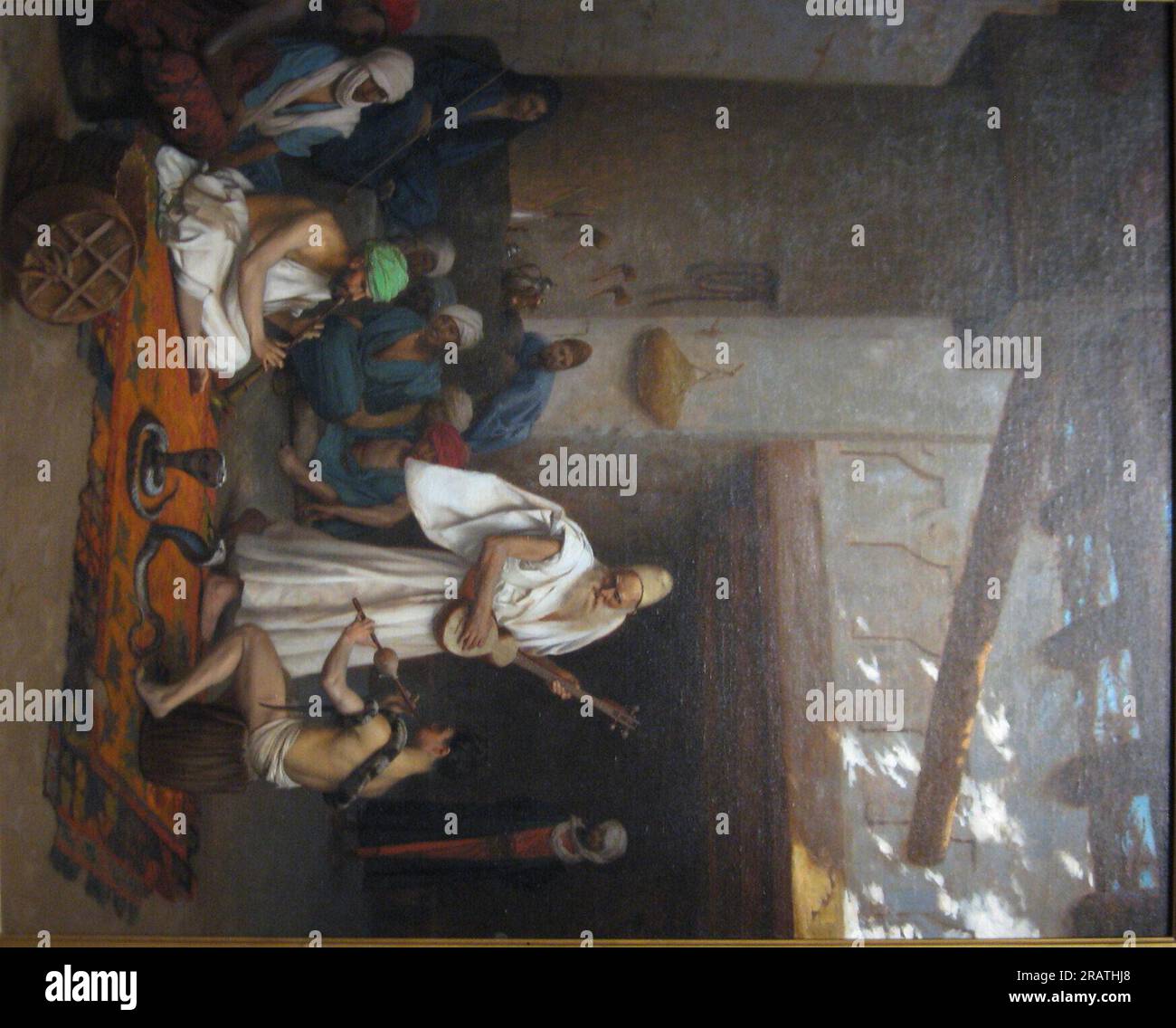 The Snake Charmer by Jean-Leon Gerome Stock Photo - Alamy