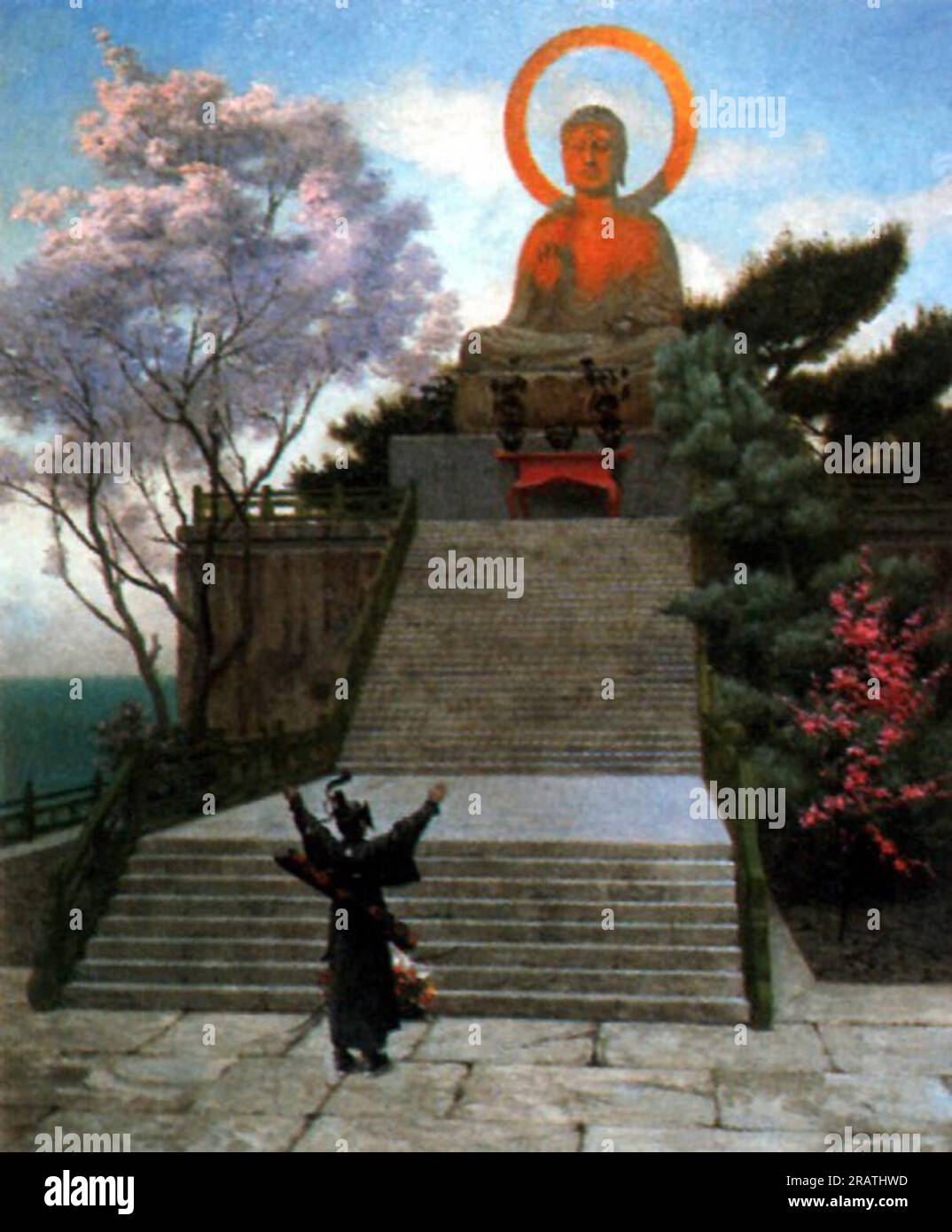 A Japanese Imploring a Divinity by Jean-Leon Gerome Stock Photo - Alamy