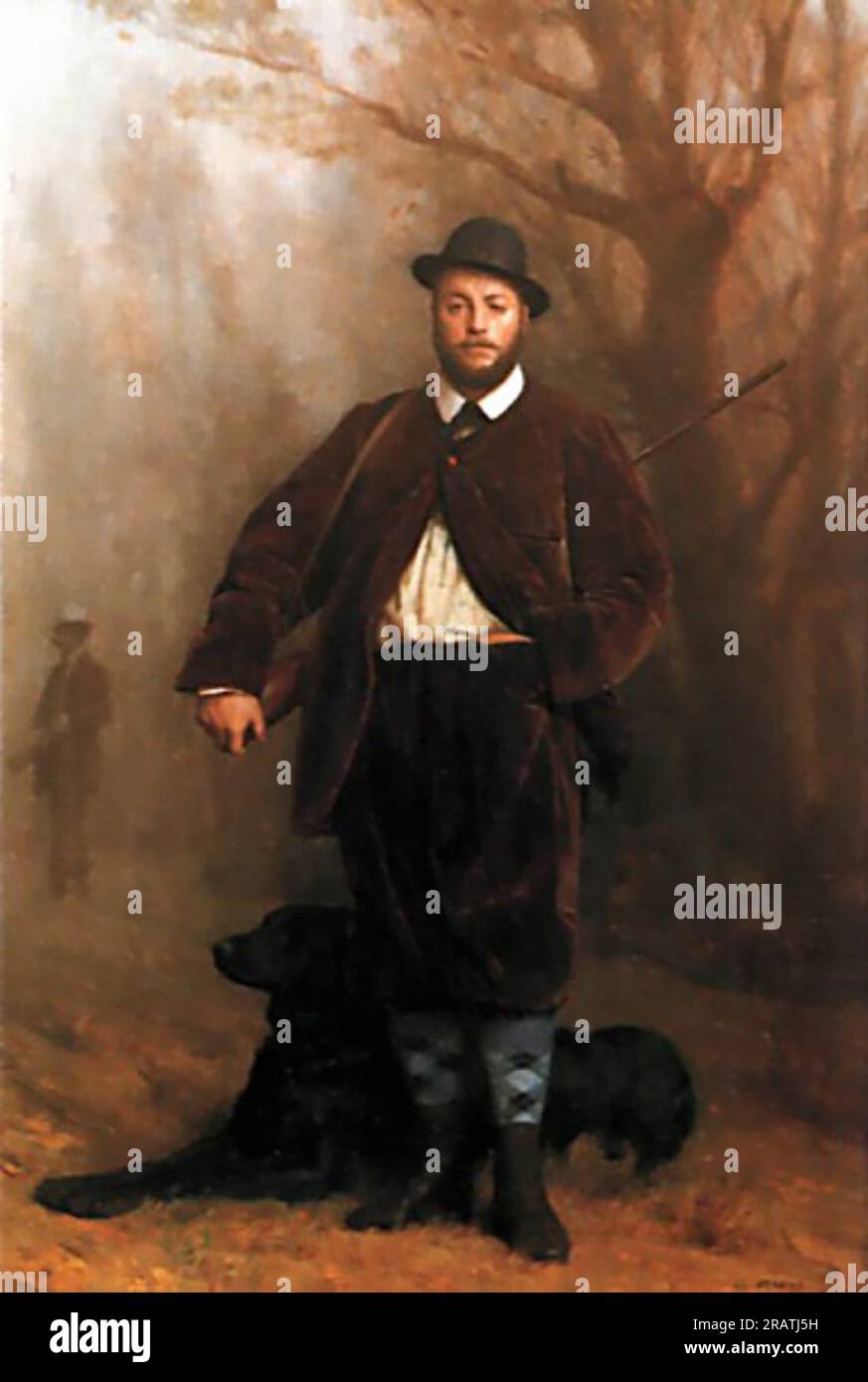 Portrait of Eduoard Delessert by Jean-Leon Gerome Stock Photo - Alamy