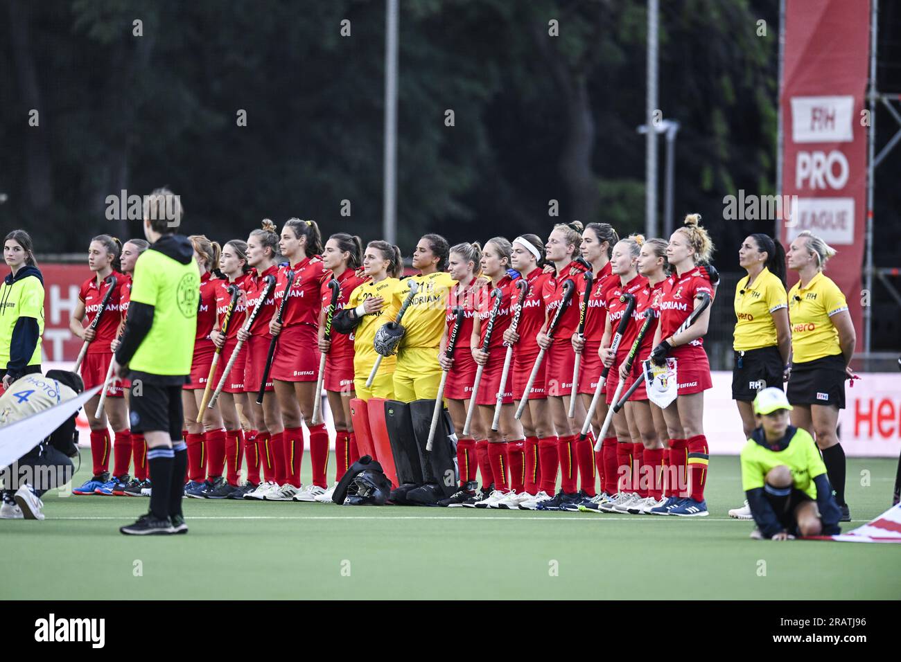 Antwerp, Belgium. 05th July, 2023. Players of Belgium pictured during ...