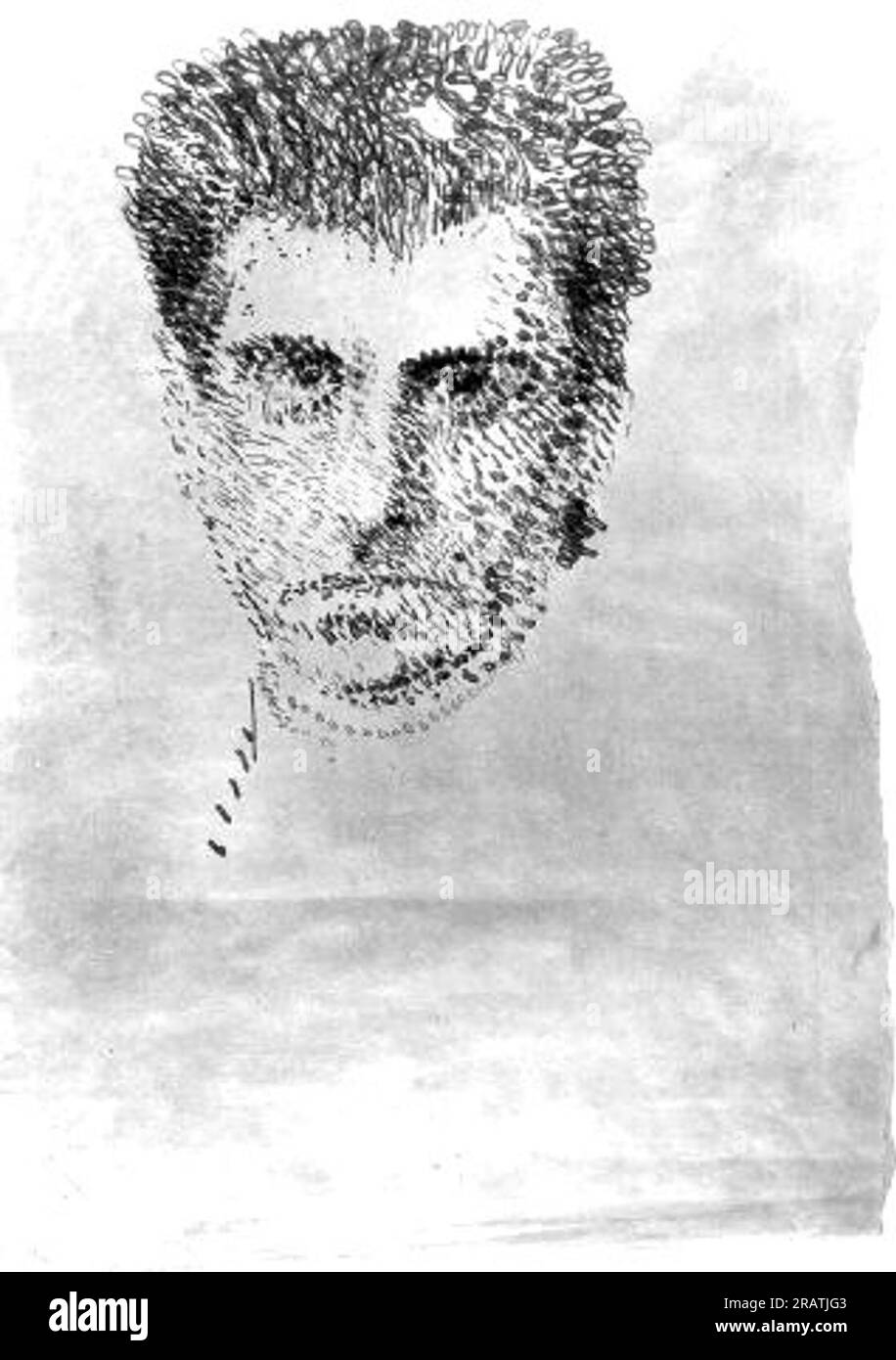 Self-Portrait 1907 by Richard Gerstl Stock Photo - Alamy