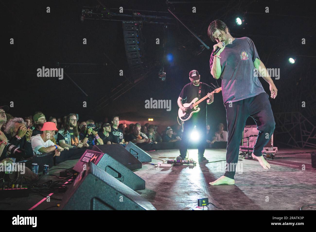 Roskilde, Denmark. 28th, June 2023. The American rock band Chat Pile ...
