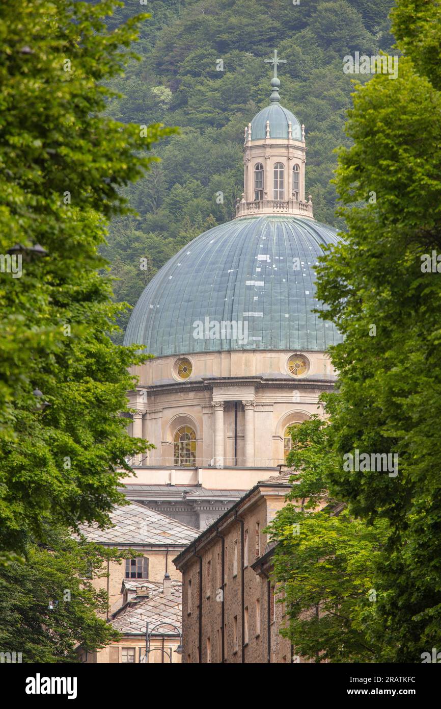 The Upper Basilica, Sanctuary of Oropa, Biella, Piedmont, Italy Stock ...