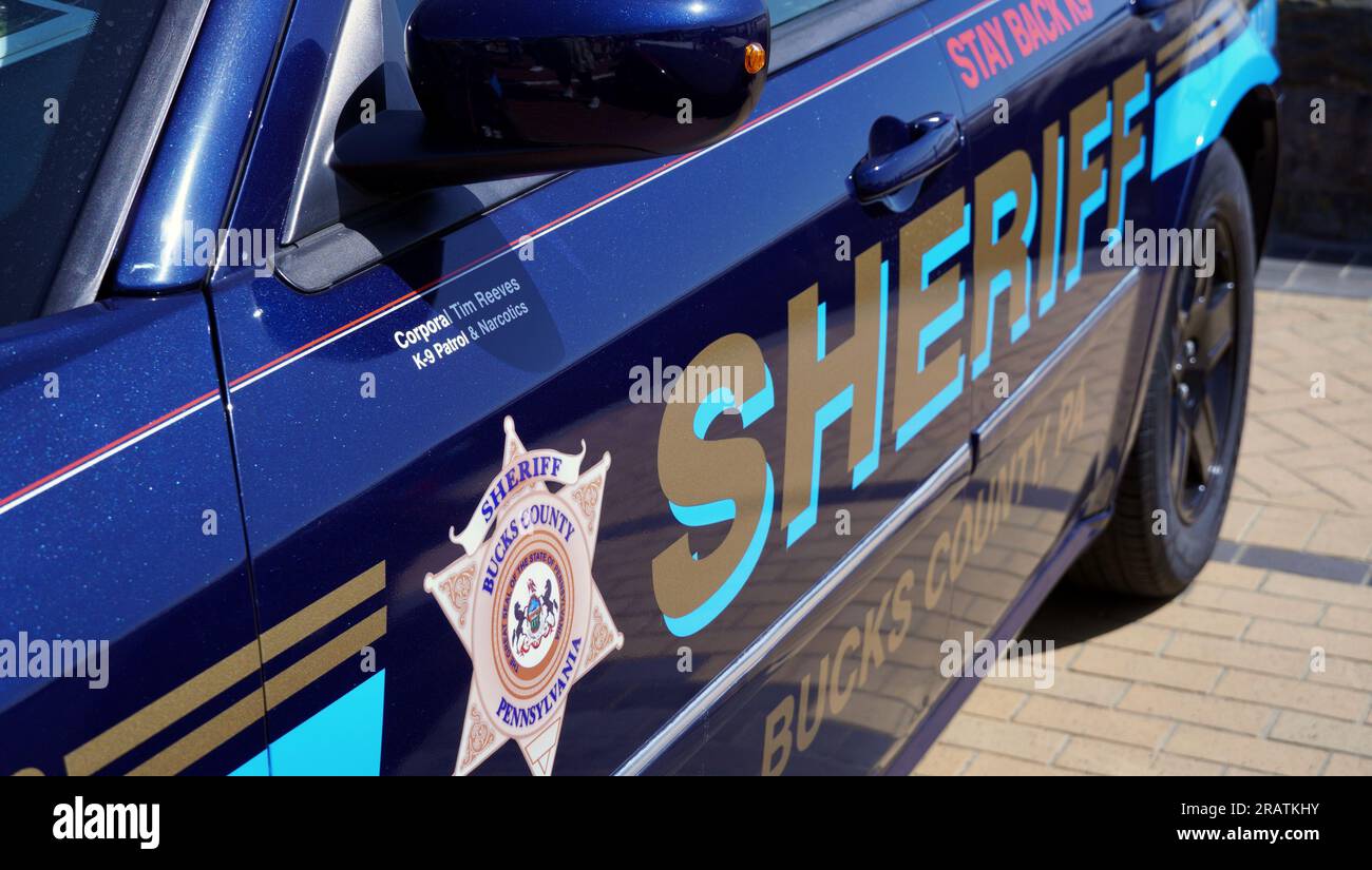 Barry Island, Vale of Glamorgan, Wales - June 16 2022: Vintage NYPD ...