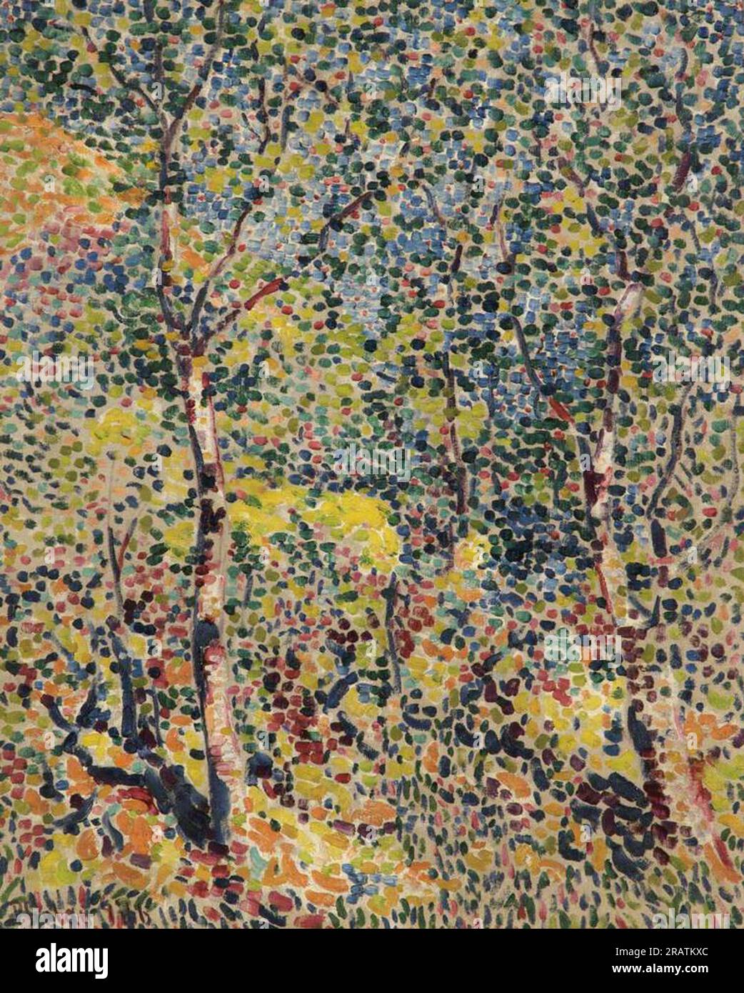 Impressionist Landscape by Harry Phelan Gibb Stock Photo - Alamy