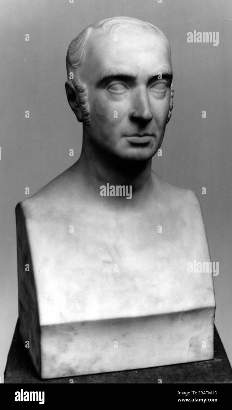 Sir Charles Lock Eastlake 1840 by John Gibson Stock Photo - Alamy