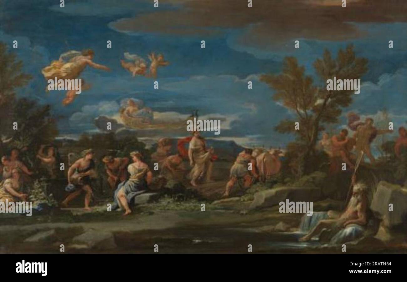 Baroque mythological art hi-res stock photography and images - Alamy