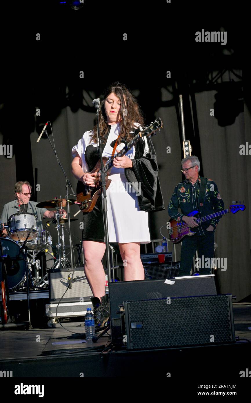 Musician, singer songwriter, guitarist, Terra Lightfoot in concert ...