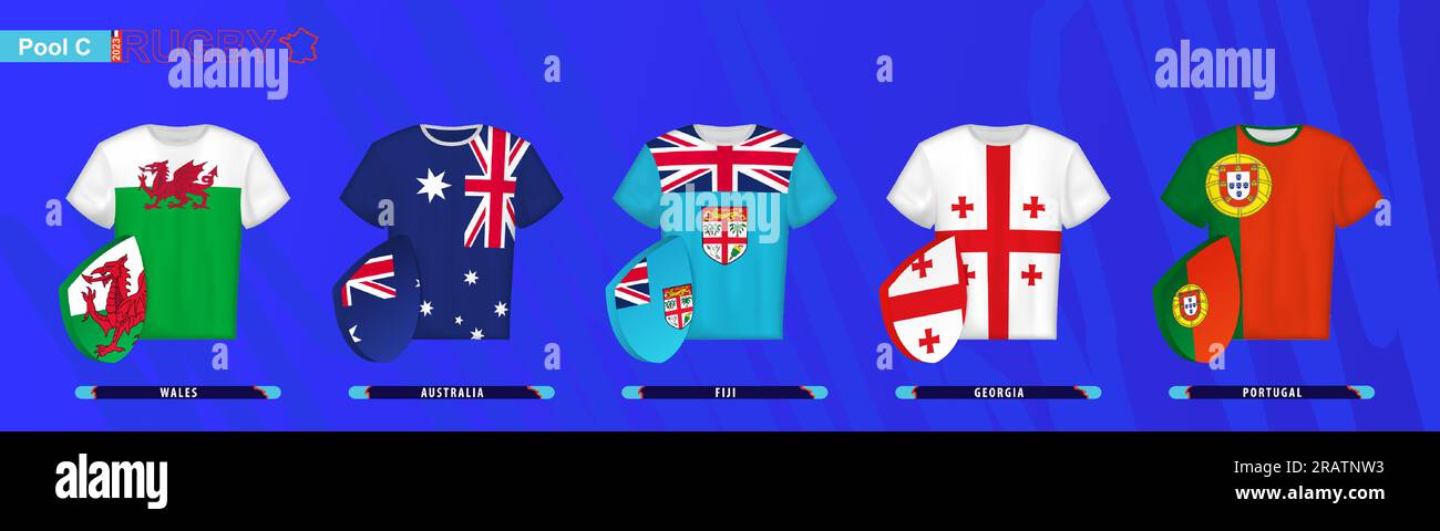 French rugby flag Stock Vector Images - Alamy