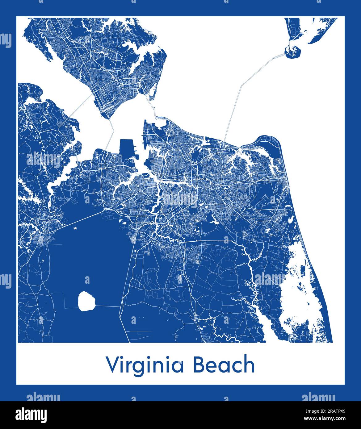 Map of beach hi-res stock photography and images - Alamy