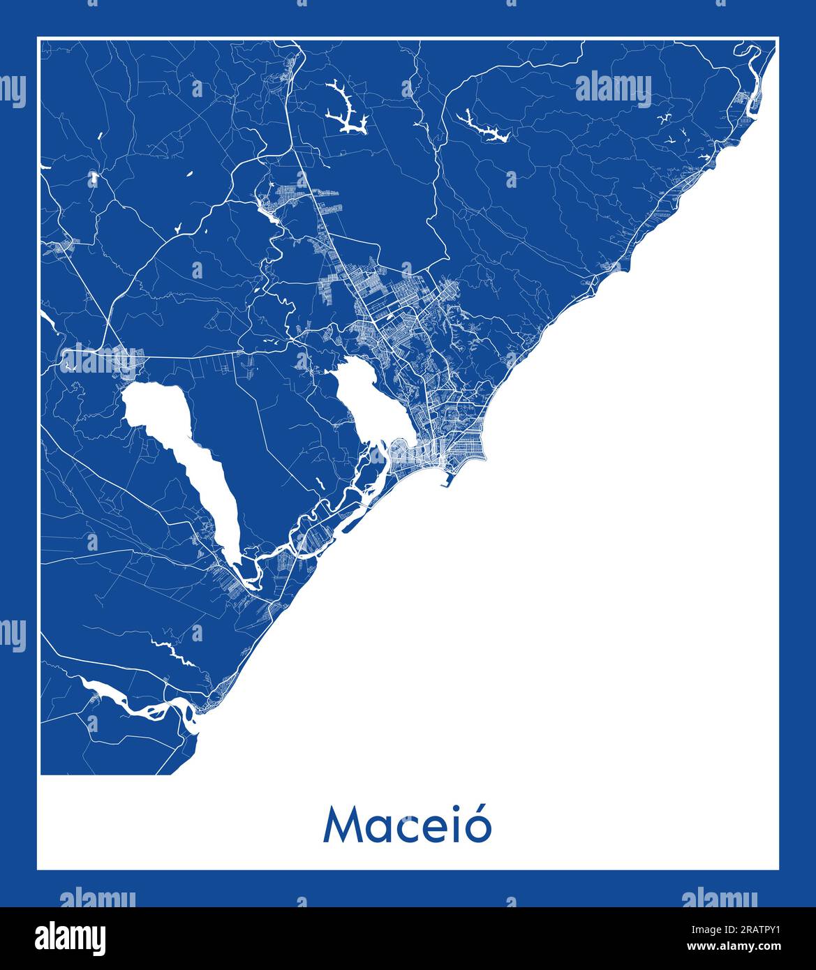 Maceio poster Stock Vector Images - Alamy