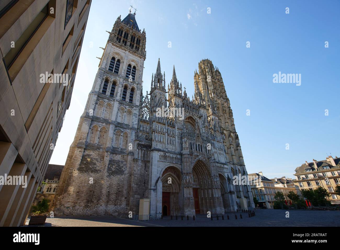 Rouen Cathedral is a Roman Catholic Gothic cathedral in Rouen, Normandy ...