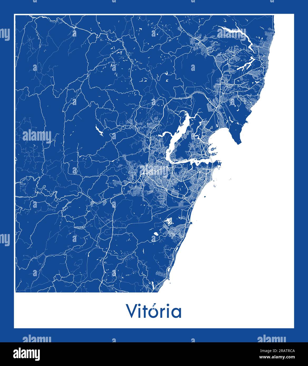 Vitoria map Stock Vector Images - Alamy