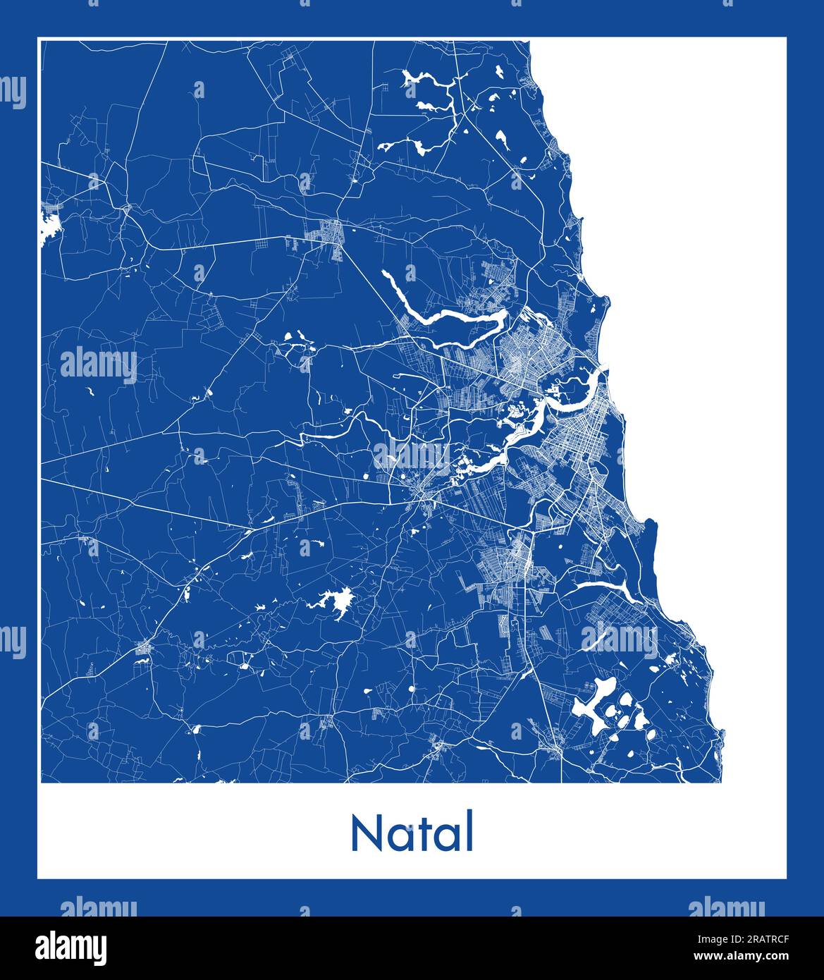 Natal map hi-res stock photography and images - Alamy