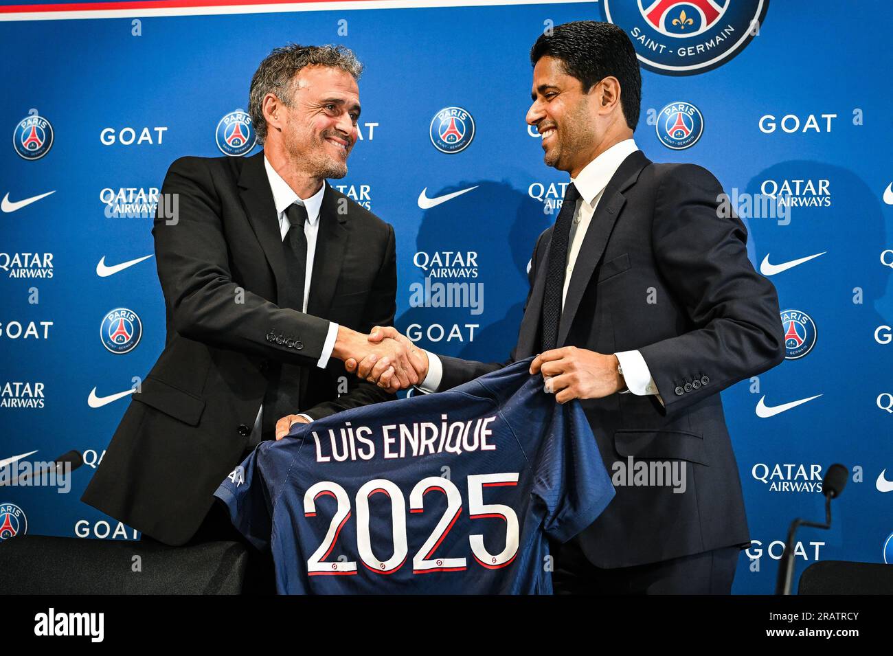 Nasser al khelaifi psg 2023 hi-res stock photography and images - Alamy