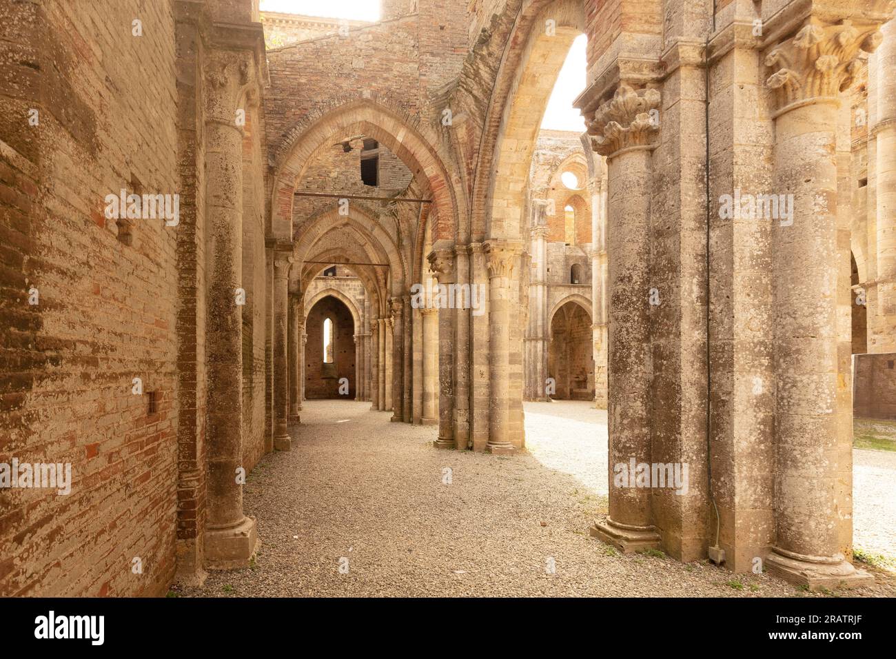 Abbey of San Galgano, Chiusdino, Siena, Italy Stock Photo - Alamy