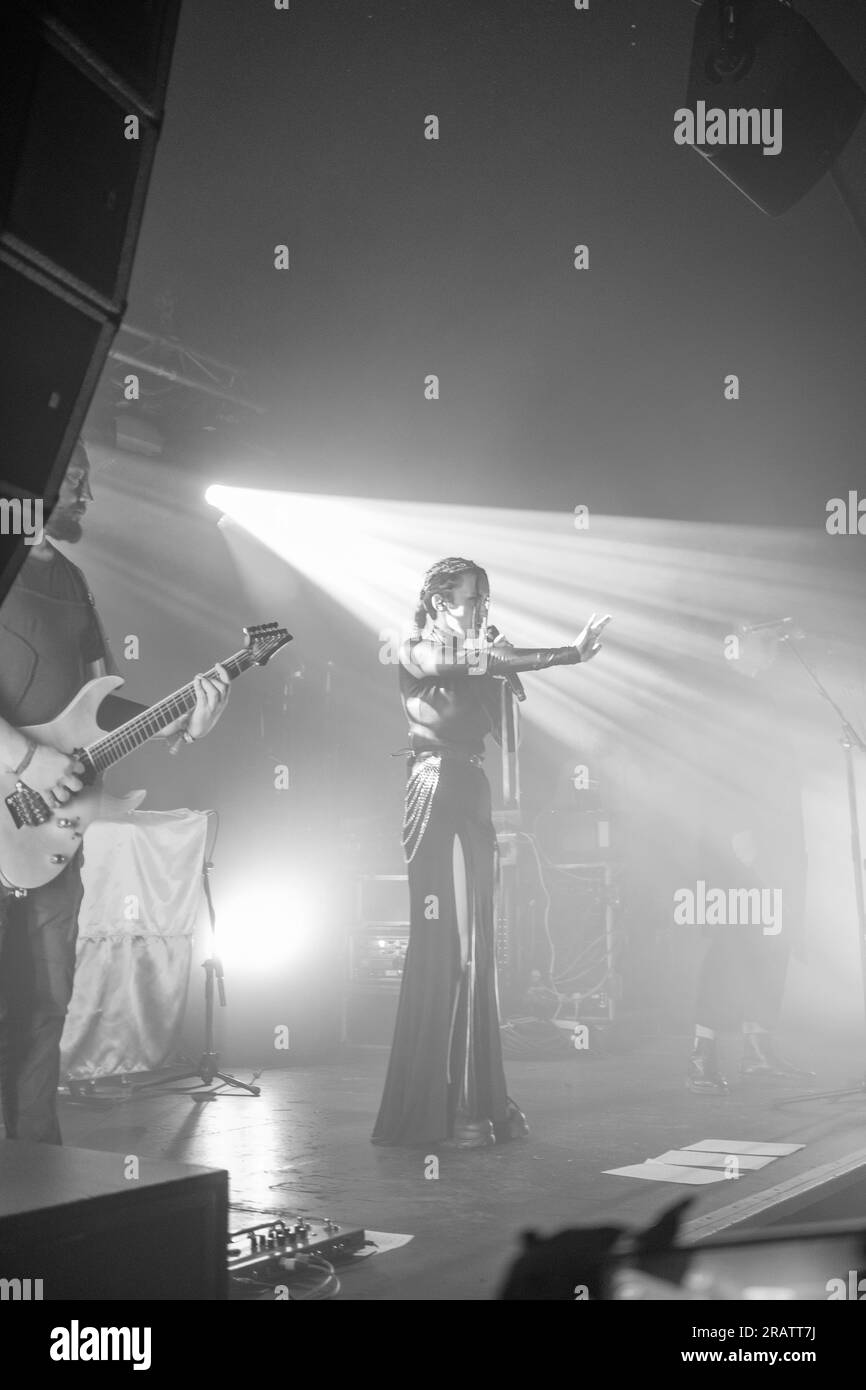 Singer Katerina Pavlenko performs with the band "Go A" (Ukraine) at The ...