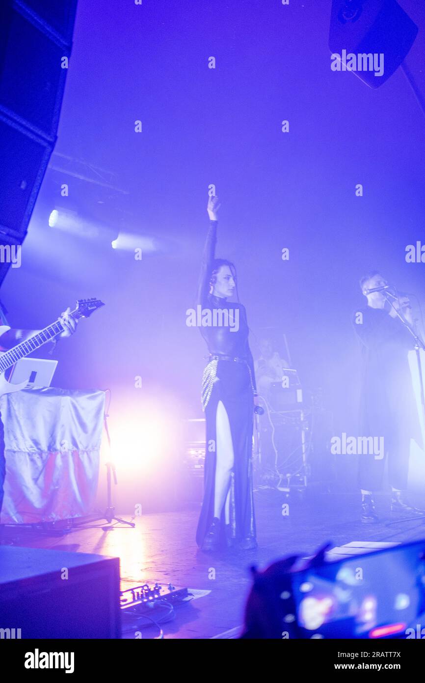 Singer Katerina Pavlenko performs with the band "Go A" (Ukraine) at The ...