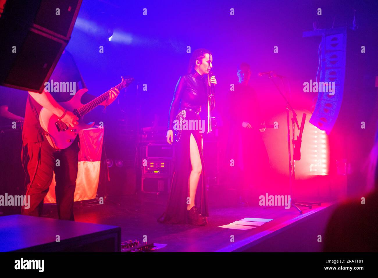 Singer Katerina Pavlenko performs with the band "Go A" (Ukraine) at The ...