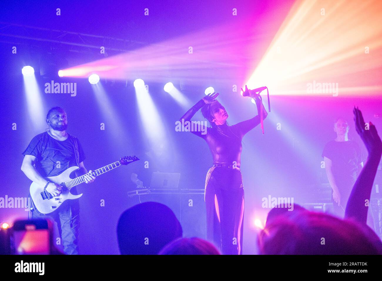 Singer Katerina Pavlenko performs with the band "Go A" (Ukraine) at The ...