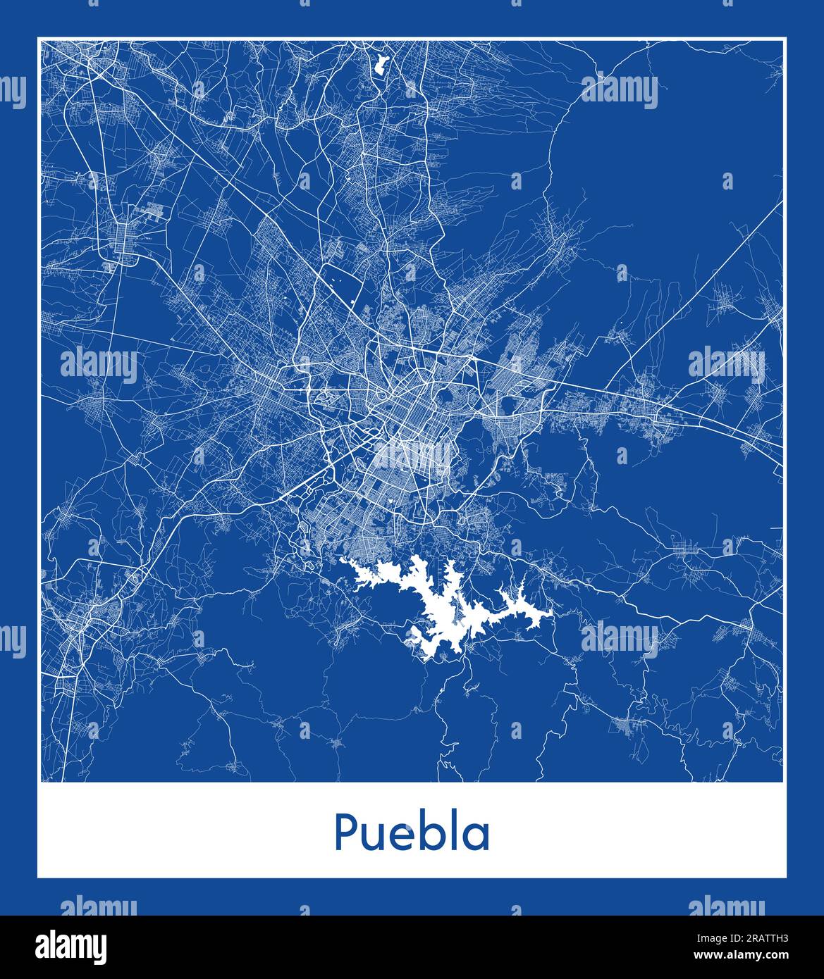 Puebla Mexico Mapa