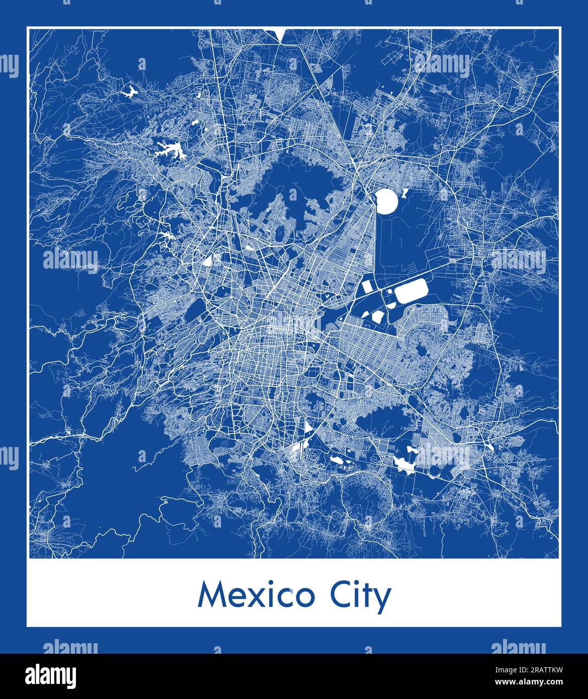 Map mexico city hi-res stock photography and images - Alamy