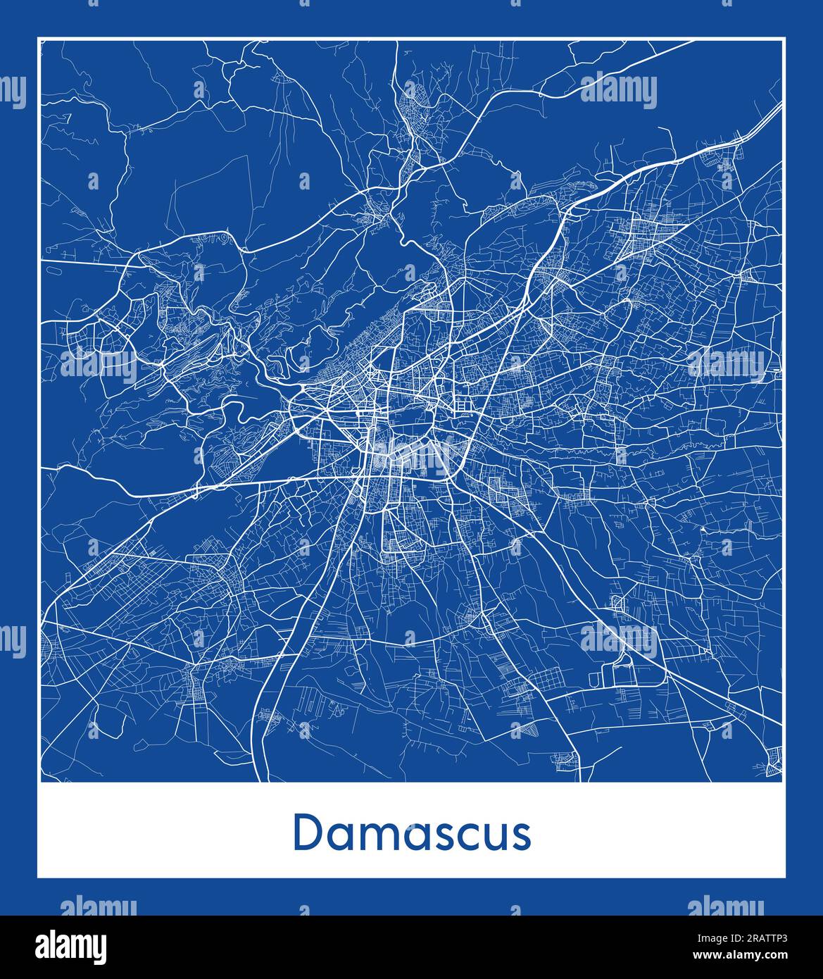 Damascus Map