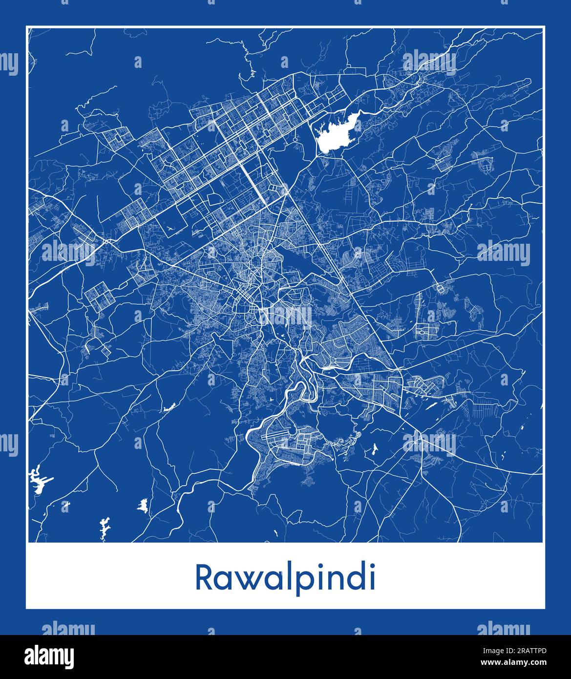Rawalpindi map Stock Vector Images - Alamy