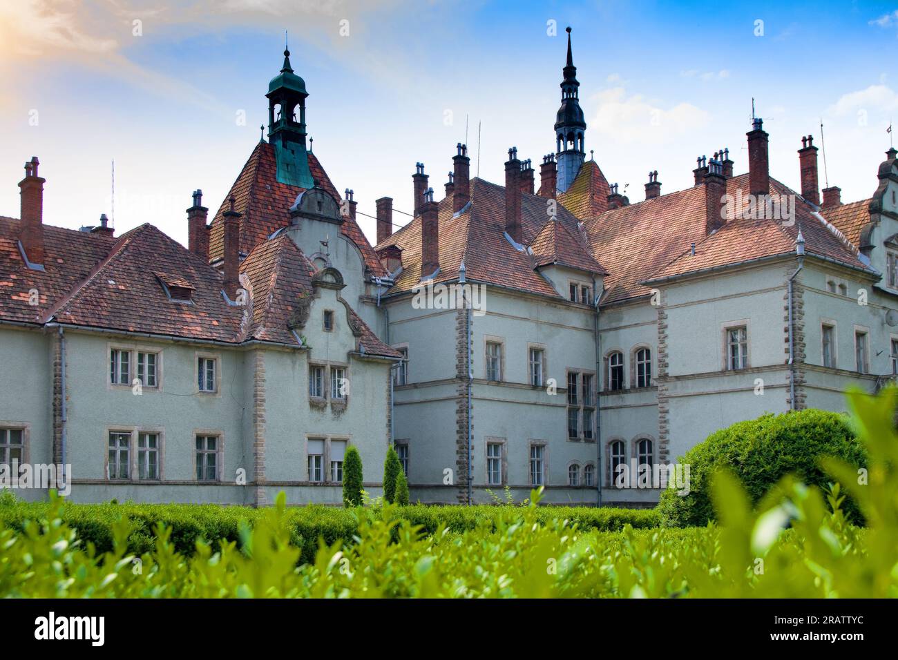 Hunting castle of Count Schonborn in Carpaty (in the past - Beregvar ...