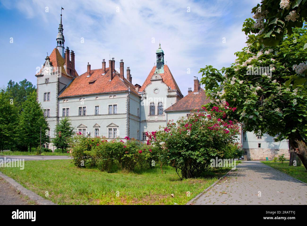 Hunting castle of Count Schonborn in Carpaty (in the past - Beregvar ...