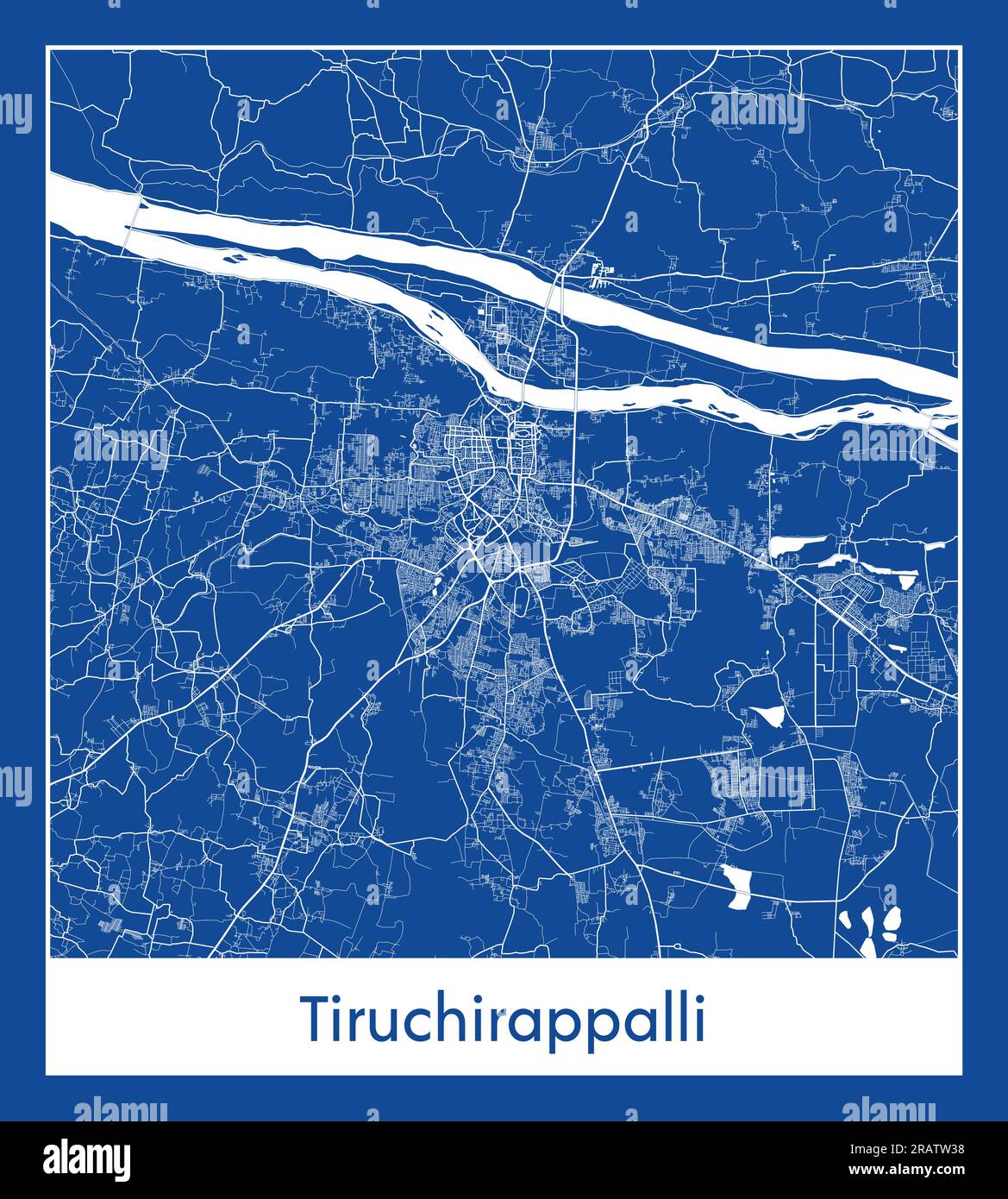 Tiruchirappalli map Stock Vector Images - Alamy