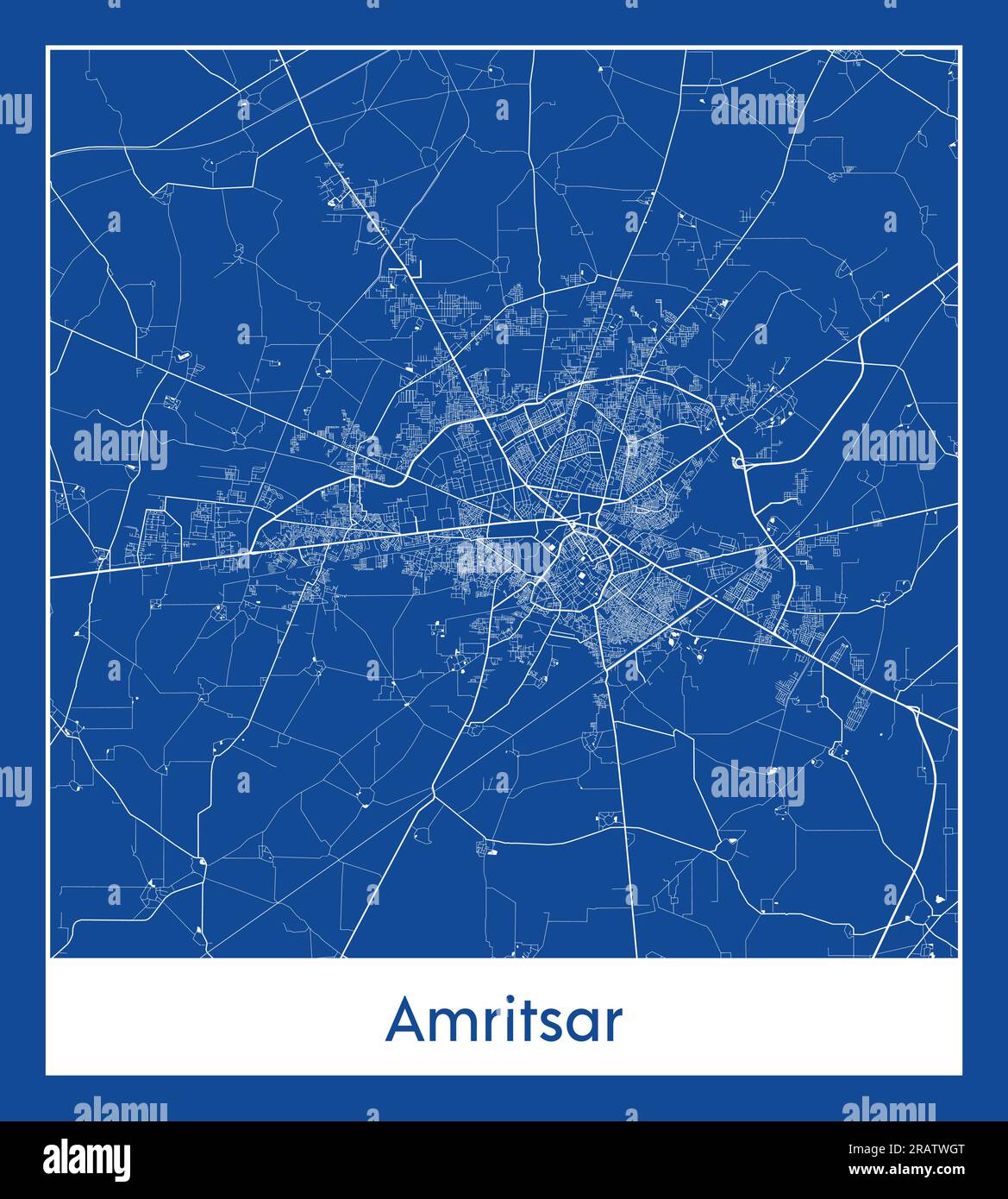 Amritsar map Stock Vector Images - Alamy