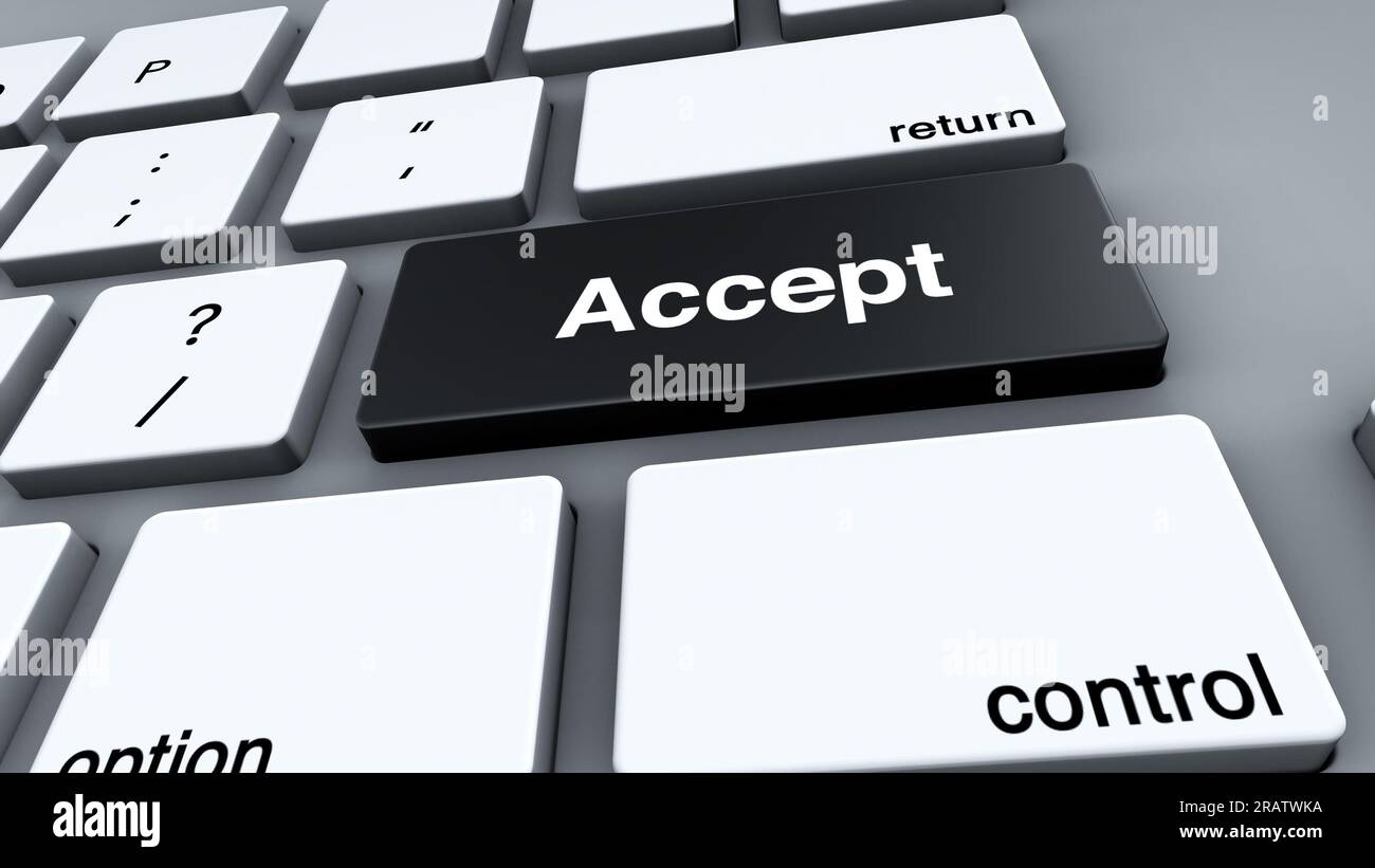 Request accept hi-res stock photography and images - Alamy