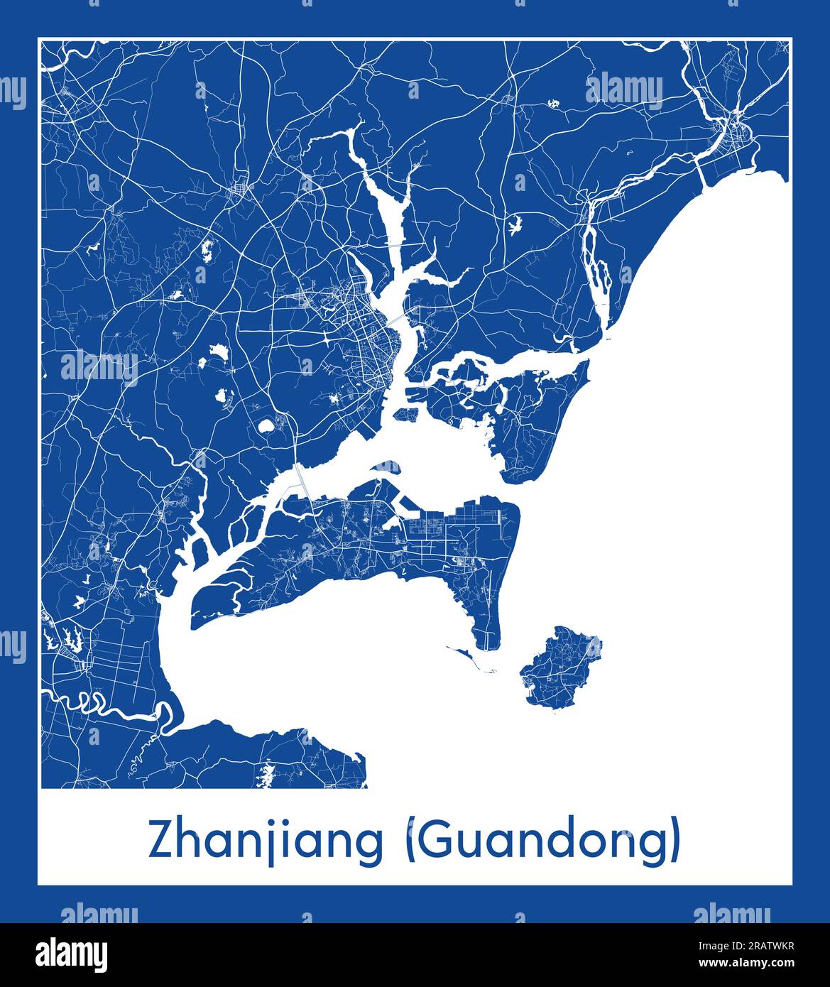 Guandong map hi-res stock photography and images - Alamy