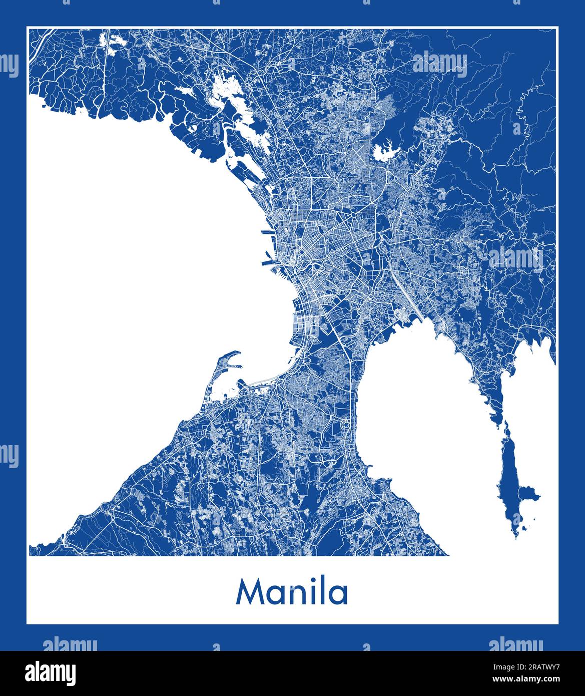 Manila Map Detailed