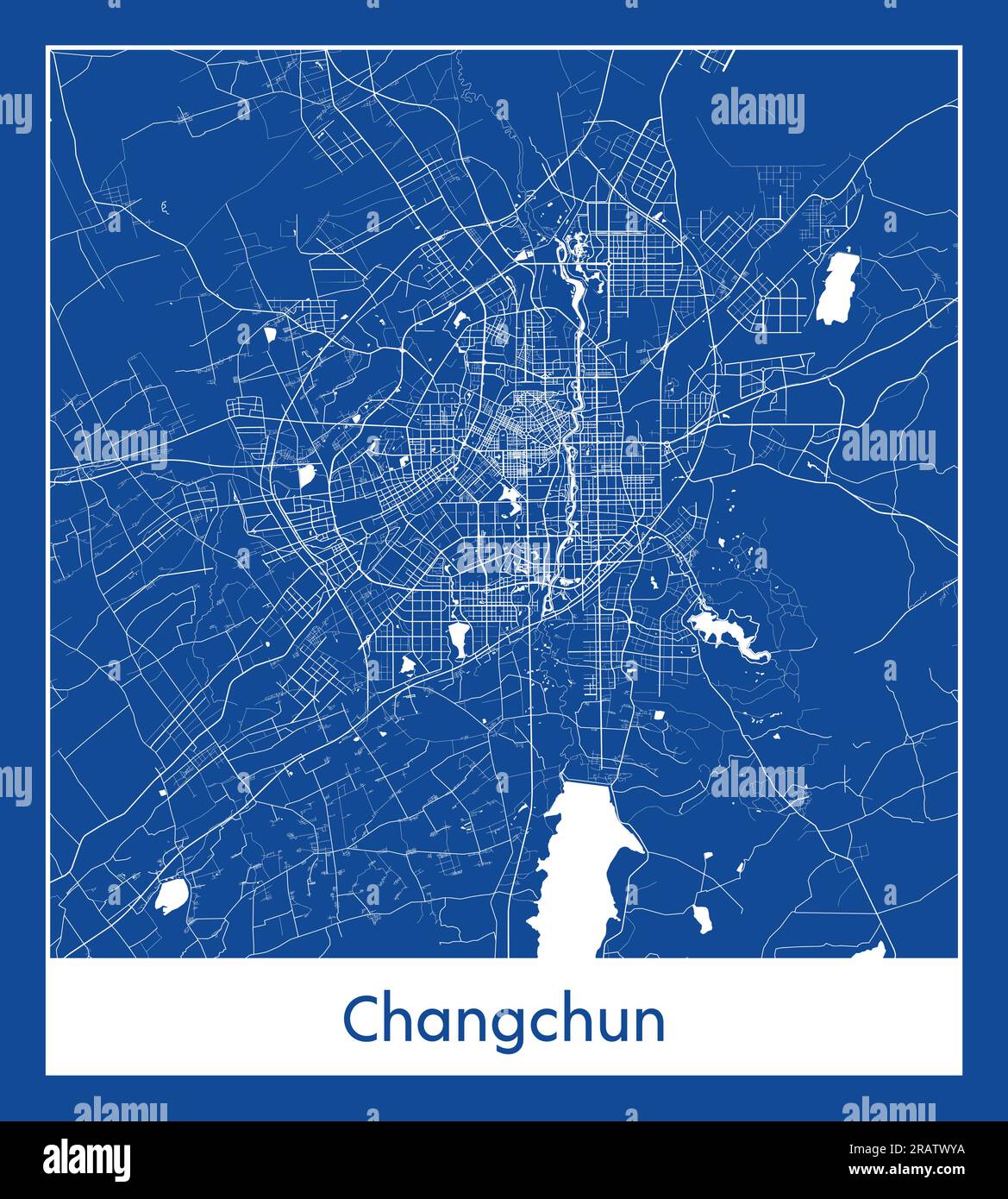 Map of changchun hi-res stock photography and images - Alamy