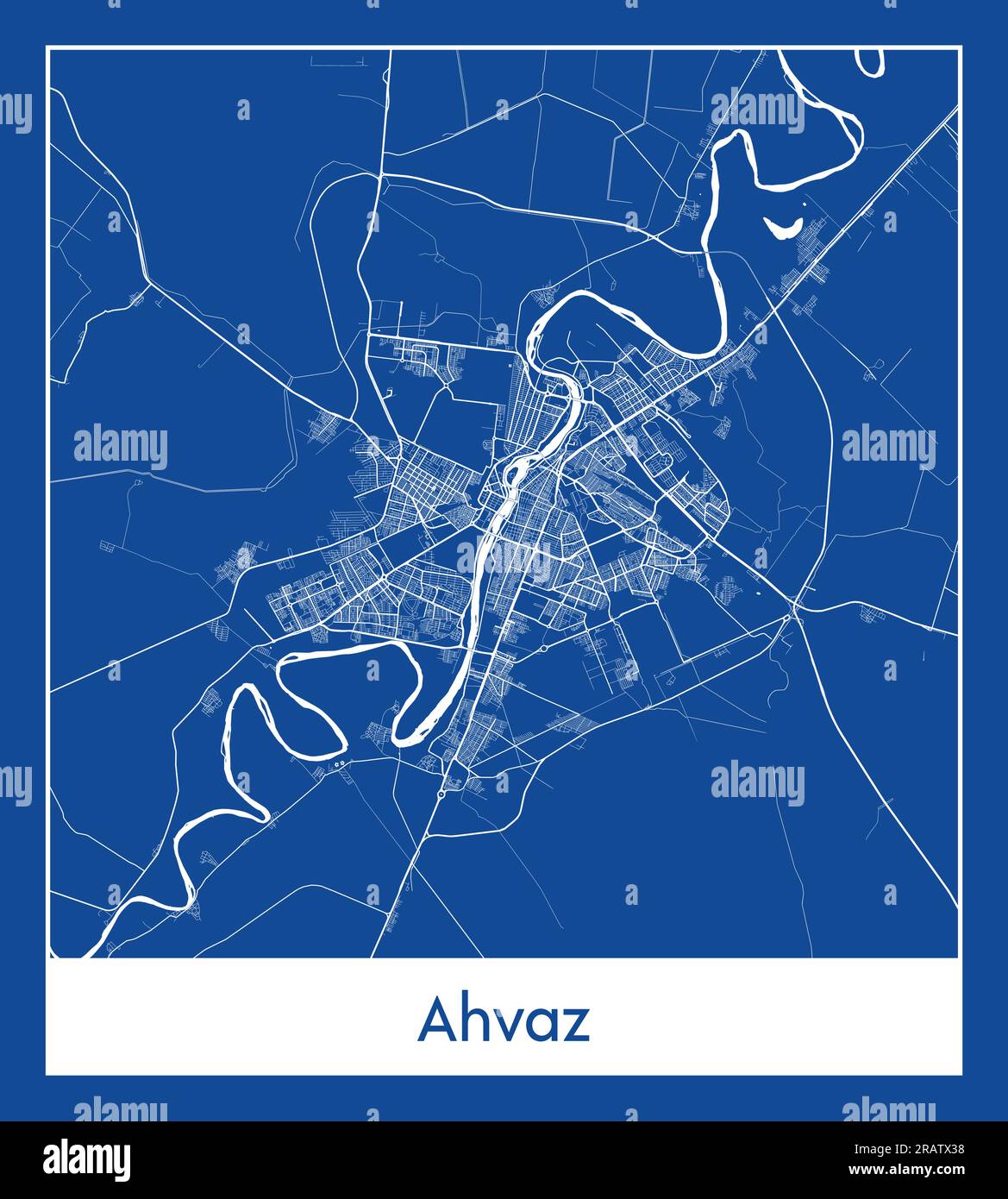 Ahvaz city Stock Vector Images - Alamy