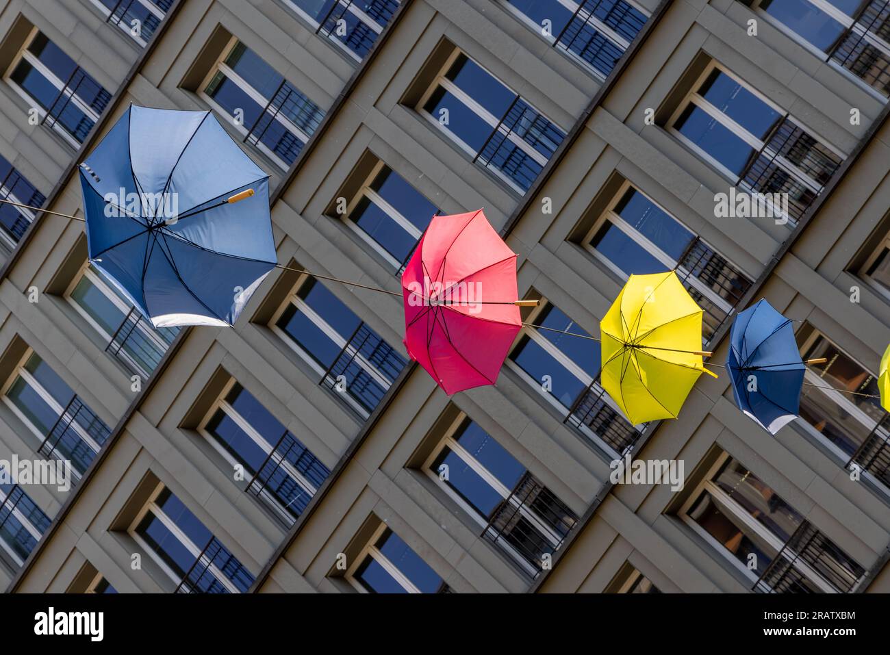 Lined up in front of hi-res stock photography and images - Alamy
