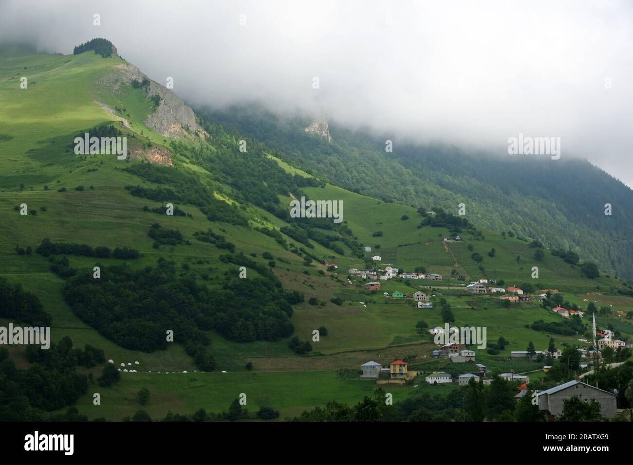 Located in Trabzon, Turkey, Hamsikoy is an important tourism center ...