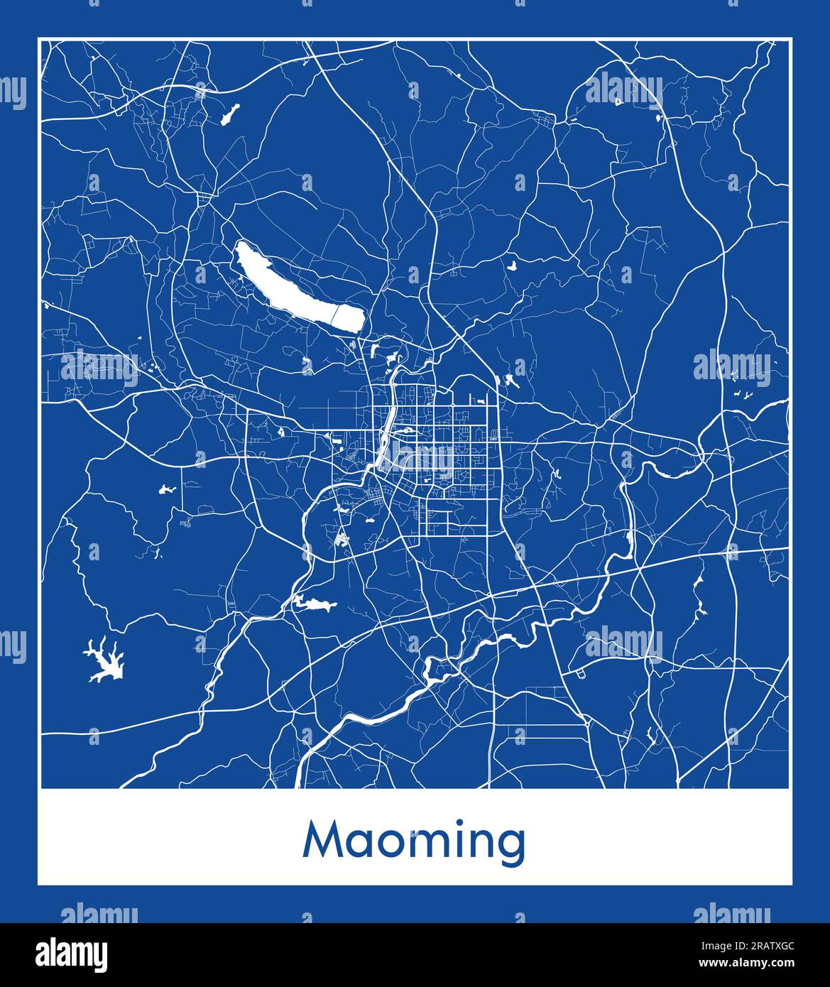 Maoming map Stock Vector Images - Alamy