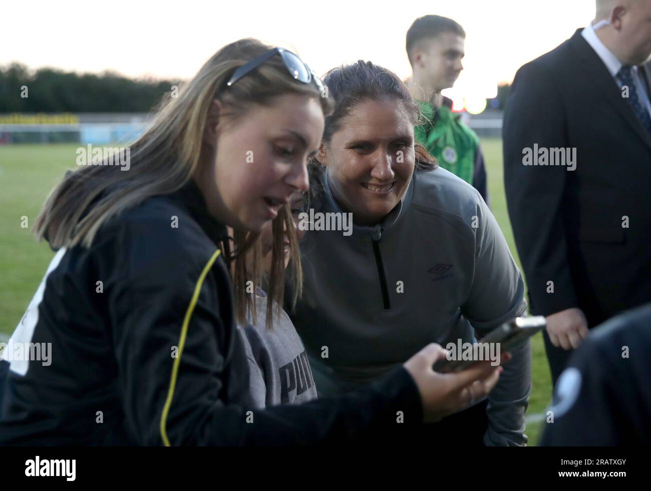 Forest Green Rovers' new caretaker head coach Hannah Dingley poses for ...