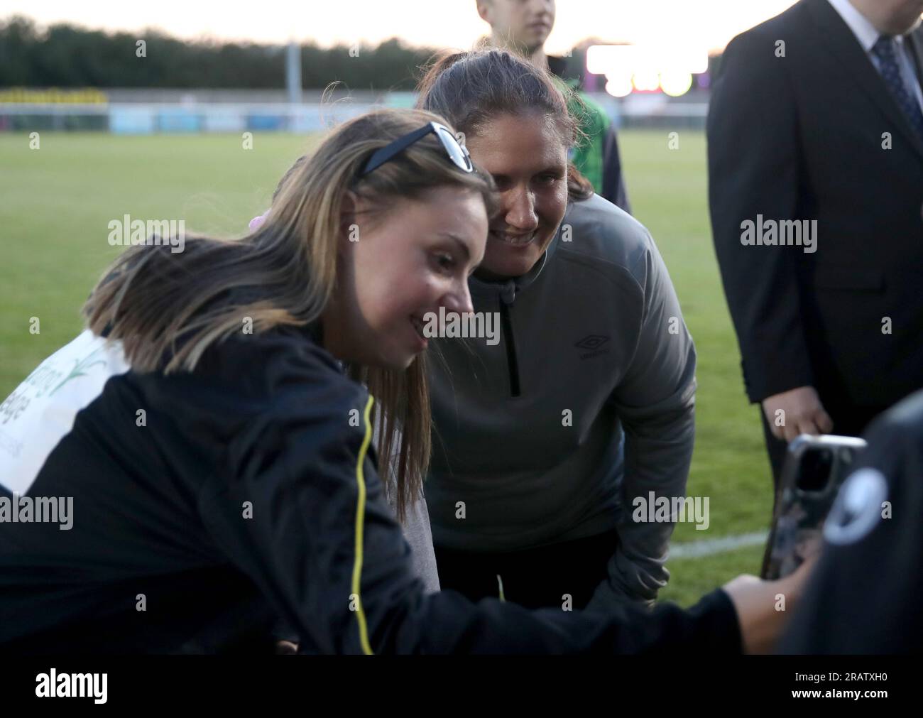 Forest Green Rovers' new caretaker head coach Hannah Dingley poses for ...