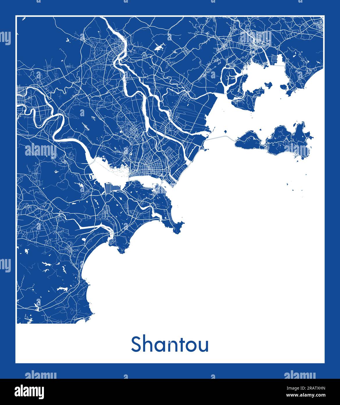 Map of shantou hi-res stock photography and images - Alamy