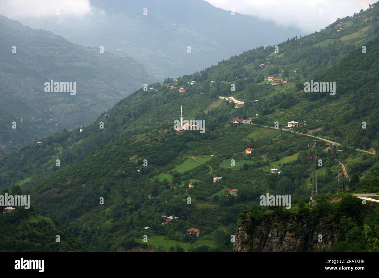 Located in Trabzon, Turkey, Hamsikoy is an important tourism center ...