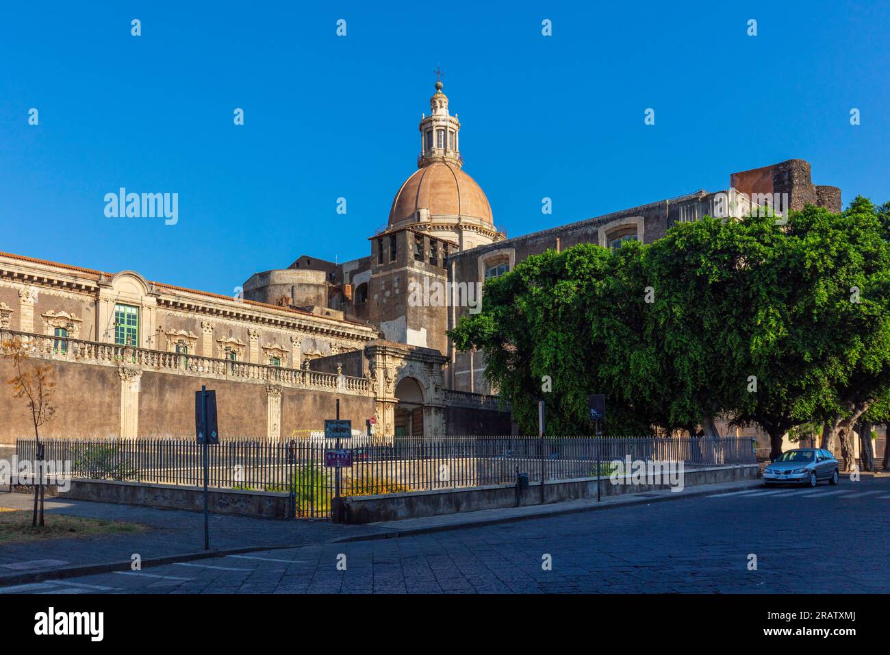 Monastery of San Nicolò l'Arena, Catania, Sicily, Italy Stock Photo - Alamy